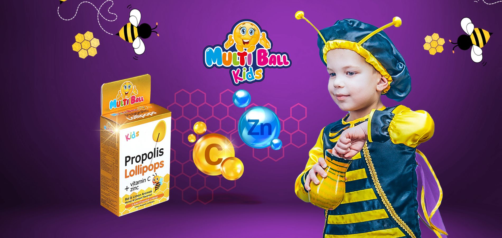 Sanpharma - Multiball | Çocuklar için Multivitamin